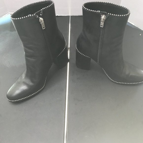 Coach | Shoes | Coach Womens Drea Bootie Beaded Trim Size 6b | Poshmark